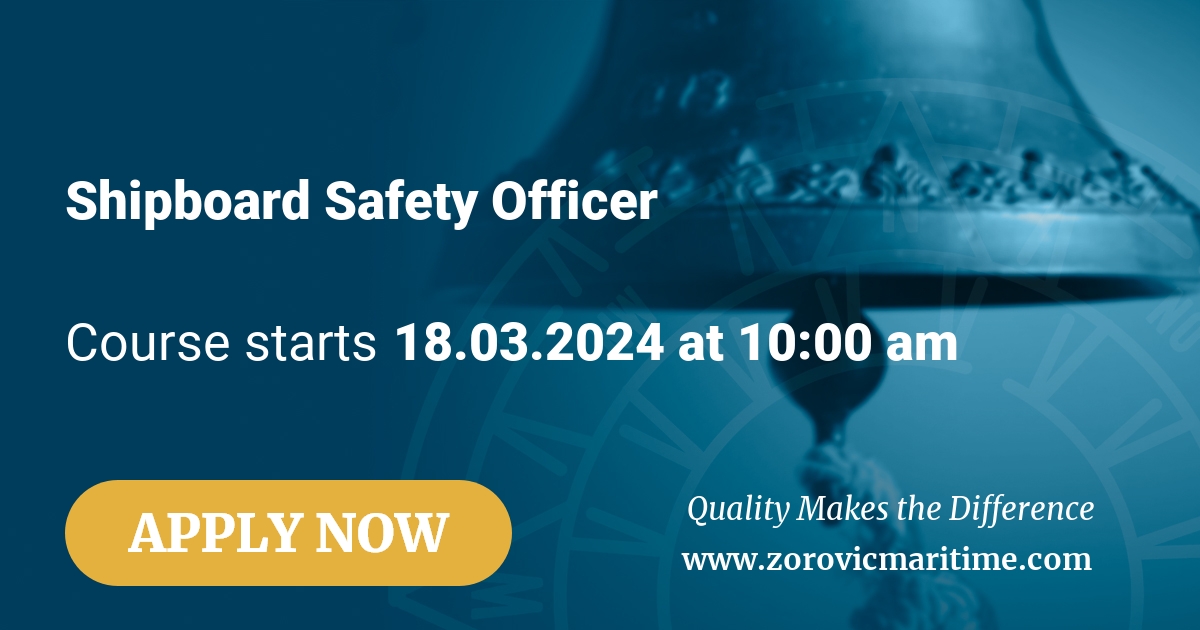 Shipboard Safety Officer - Safety and Security - Zorovic, Rijeka, Croatia